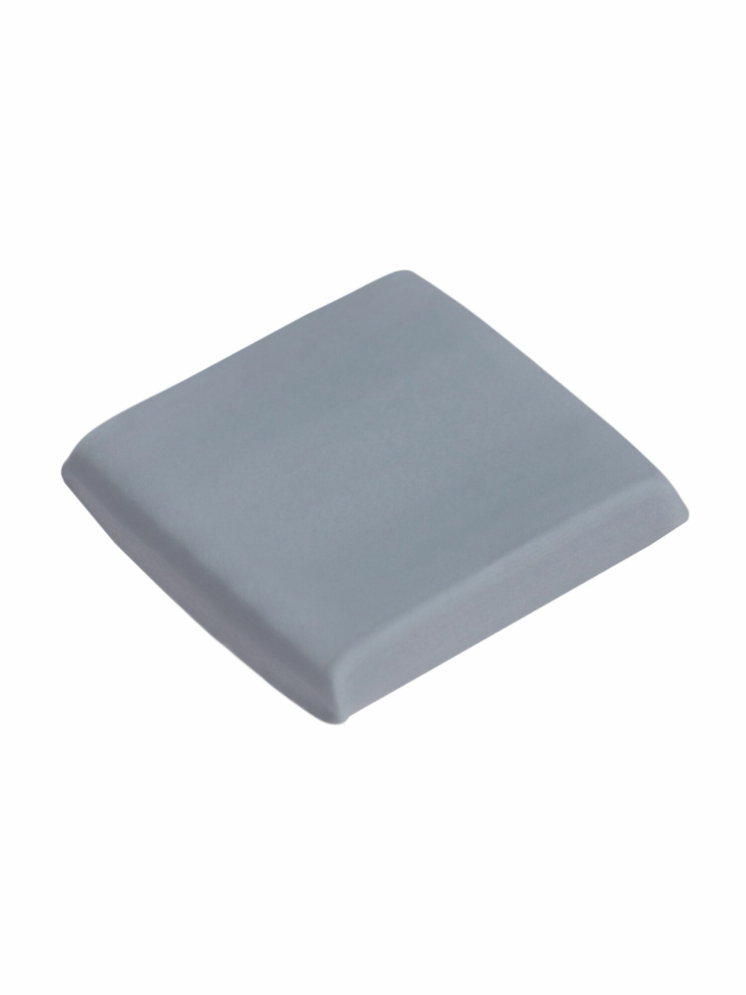 Набор 3 штуки ластиков клячка прямоугольных серый, цвет: серый