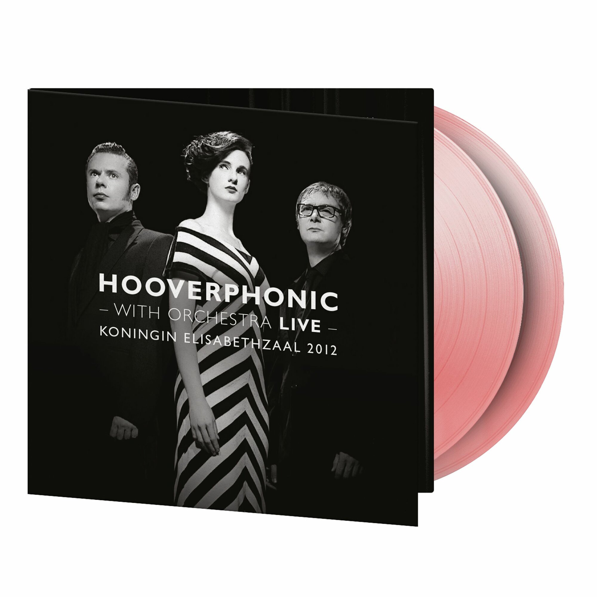 Виниловая пластинка Hooverphonic - With Orchestra Live (180g) (Limited Numbered Edition) (Translucent Pink Vinyl) (2 LP) (2 LP)
