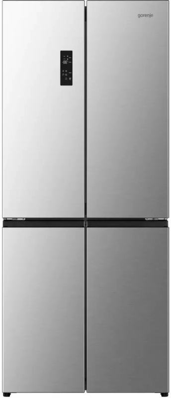 Холодильник Gorenje NRM819E61X, No Frost, Side by Side, серый