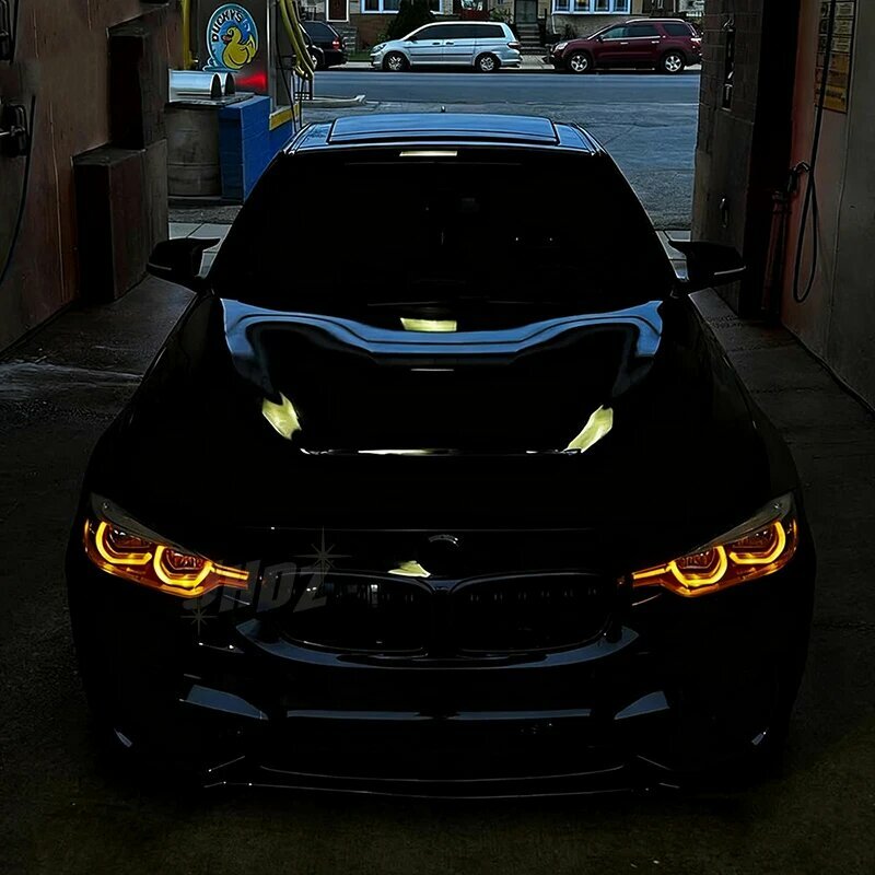 Желтые Angel Eyes для BMW 3 F30/F31 (2016-2018)