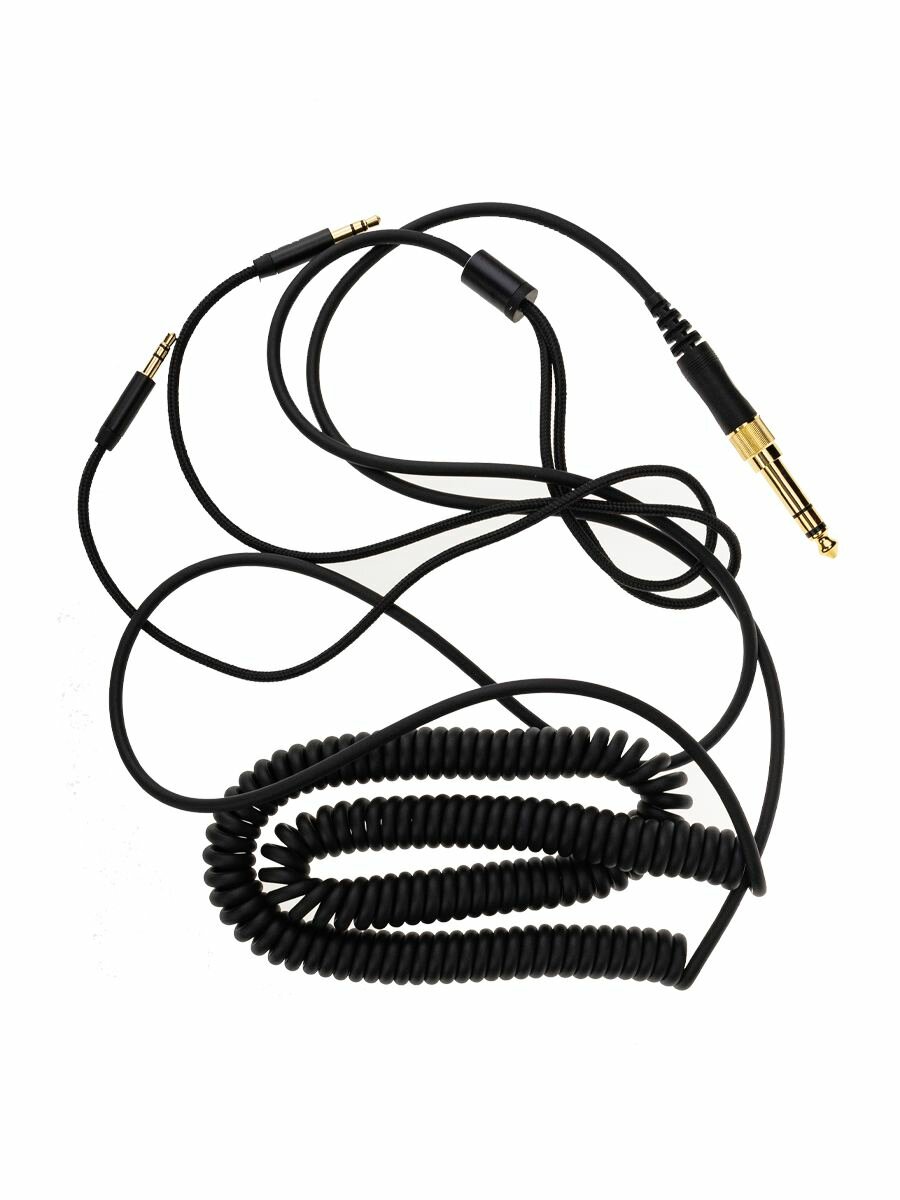 Витой кабель для наушников на два штекера 3.5mm