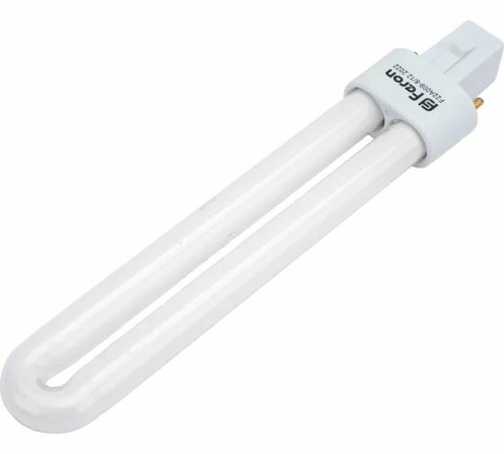 Люминесцентная лампа FERON одноцокольная, 9W 1U/T4 2P G23 6400K