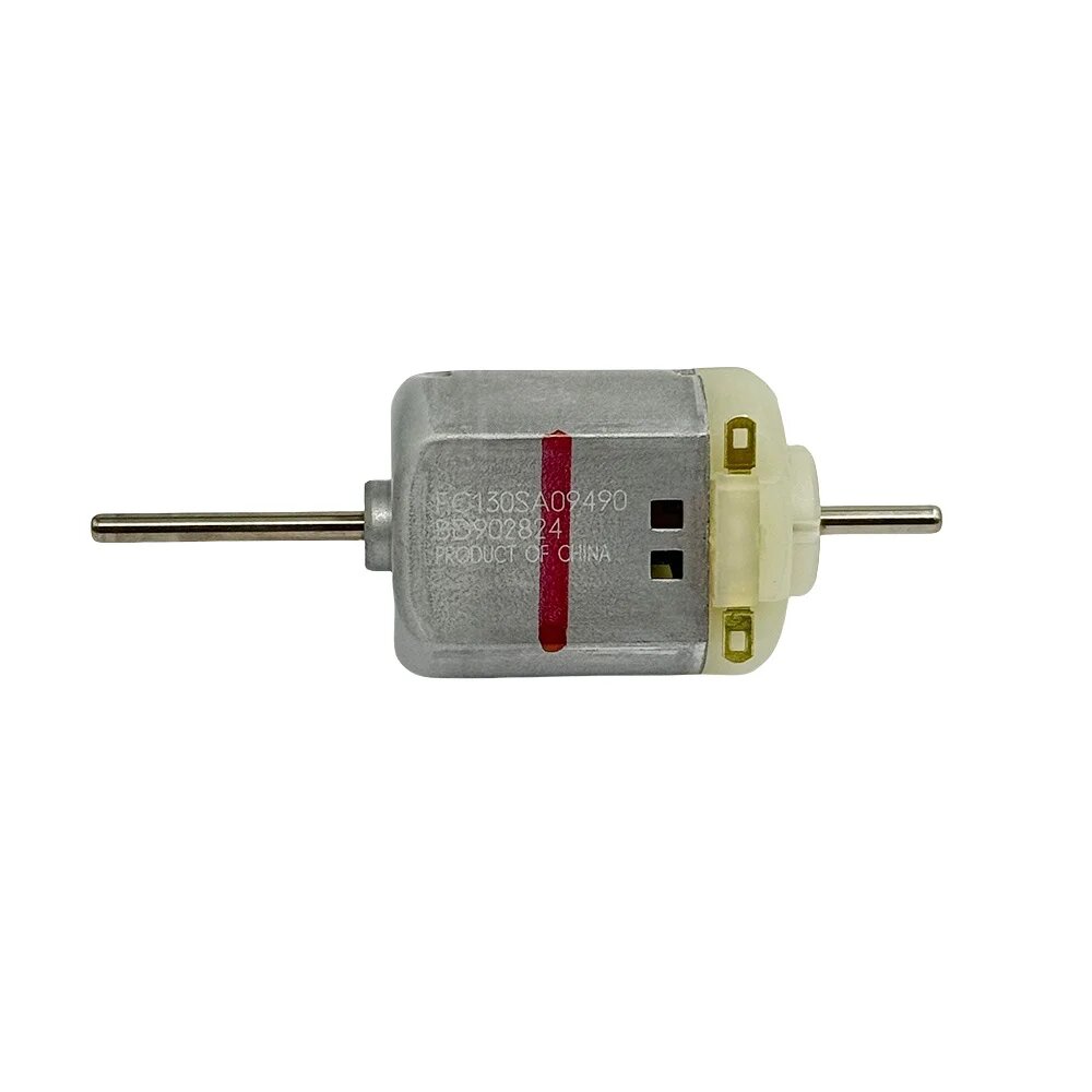 Mabuchi Mini FC130SA09490 Двигатель с угольной щеткой постоянного тока 6 В 12 В 24 В Двухвала Ось Micro 130 Двигатель DIY Хобби Игрушечная модель Лодка Поезд Автомобиль