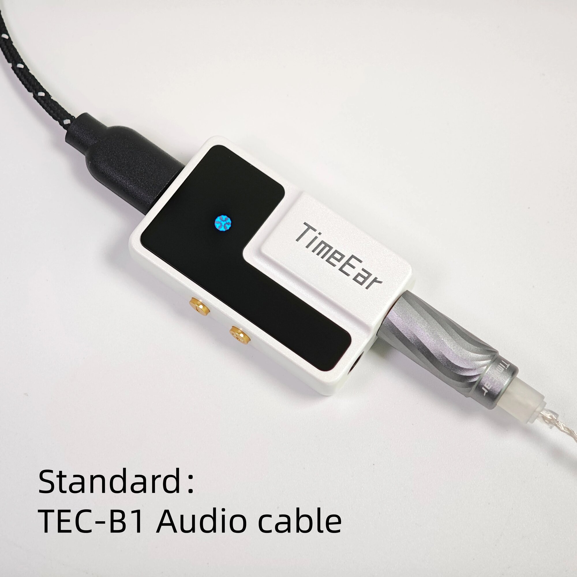TimeEar TEC-B1 Audio cable, Pearl White
