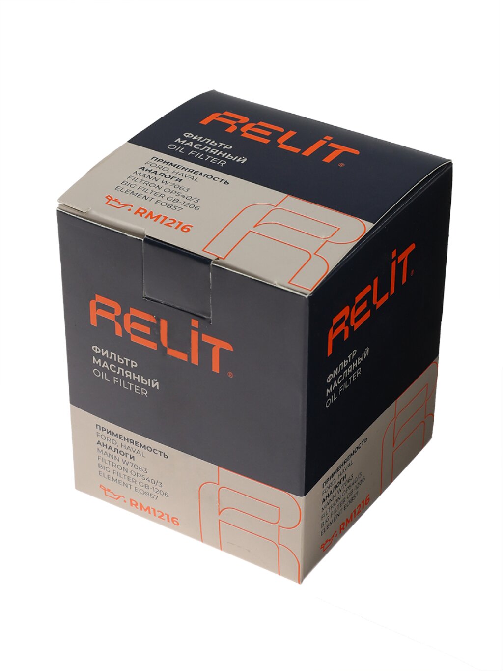Фильтр масляный RELIT RM1216