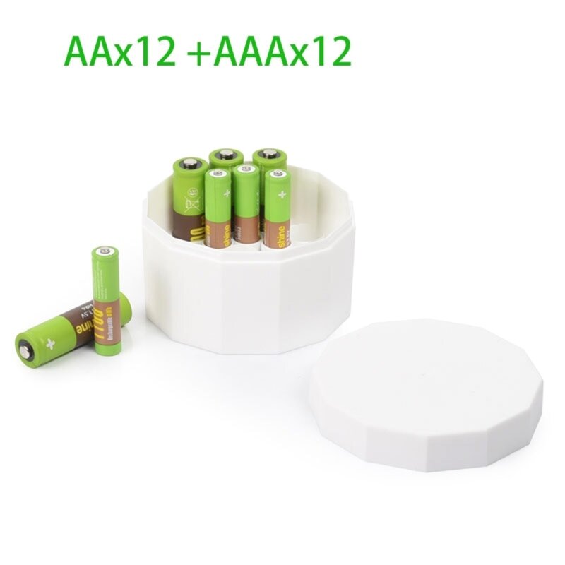 Ящик для хранения батареек типа АА / ААА ящик для хранения коробка для хранения