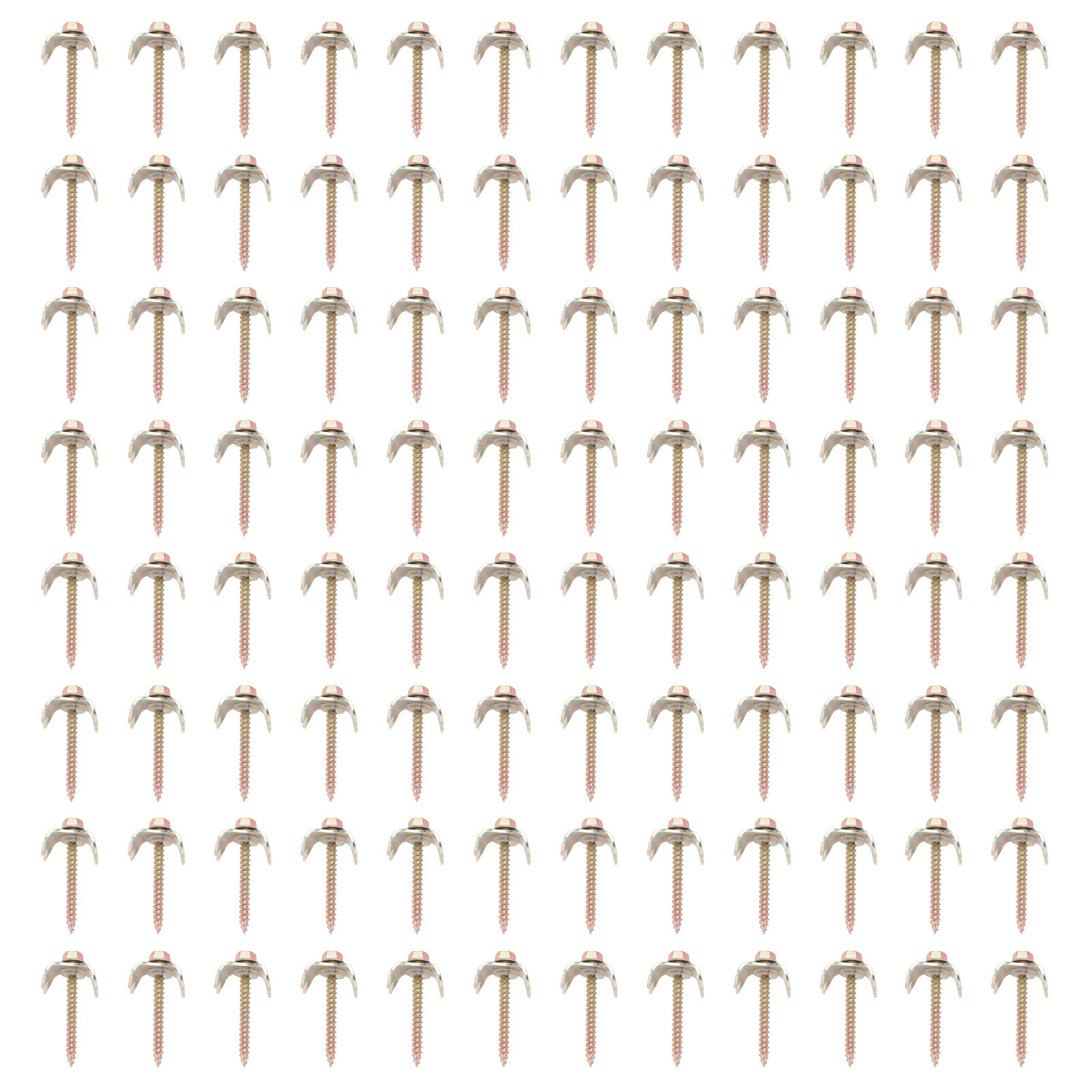 100 шт. гвозди для забора 4,9 см, компактные, простые в установке, стальные гвозди для ограждения, шурупы для полевого сада, фермы