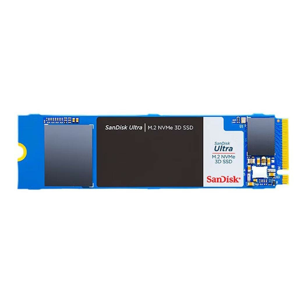 Твердотельный накопитель SanDisk, Ultra 3D, SSD, 2 Tб, M.2, NVMe