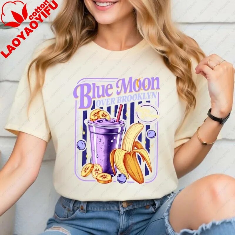Футболка женская Blue Moon Over Brooklyn, хаки, XL