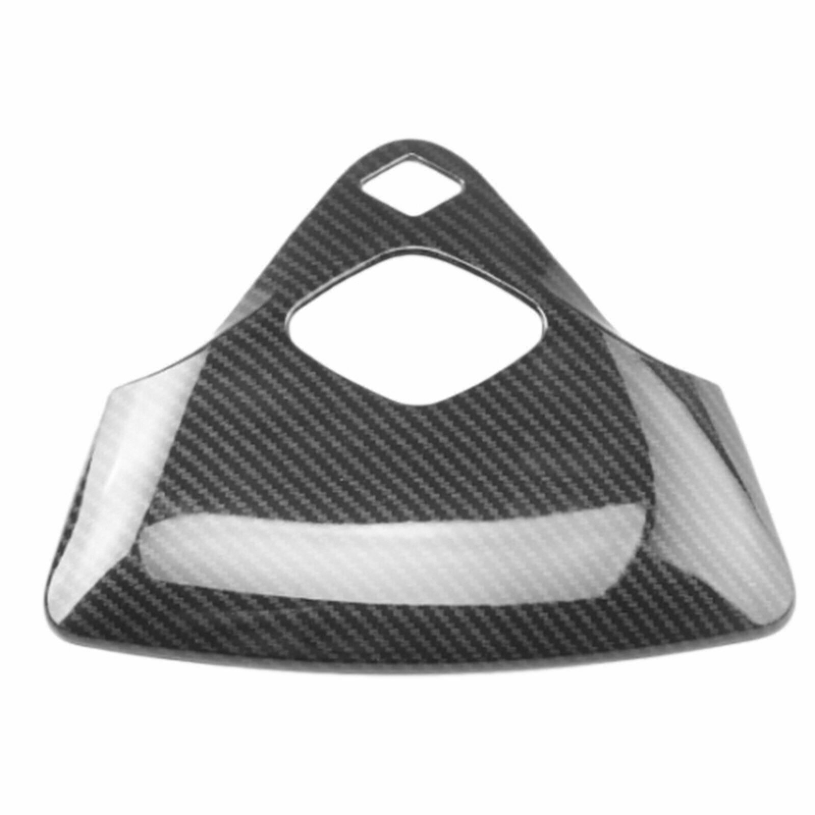 Накладка на переднюю лампу MyPads для Toyota C-HR CHR 2016-2020, ABS-пластик, цвет углеродного волокна