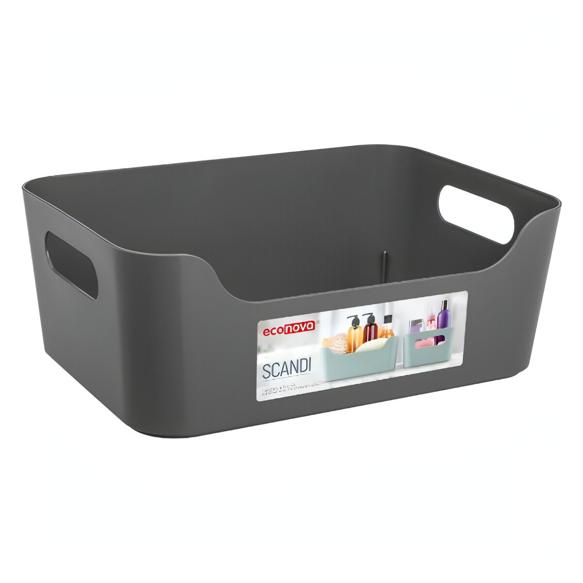 Корзина Econova 32227-00 серый
