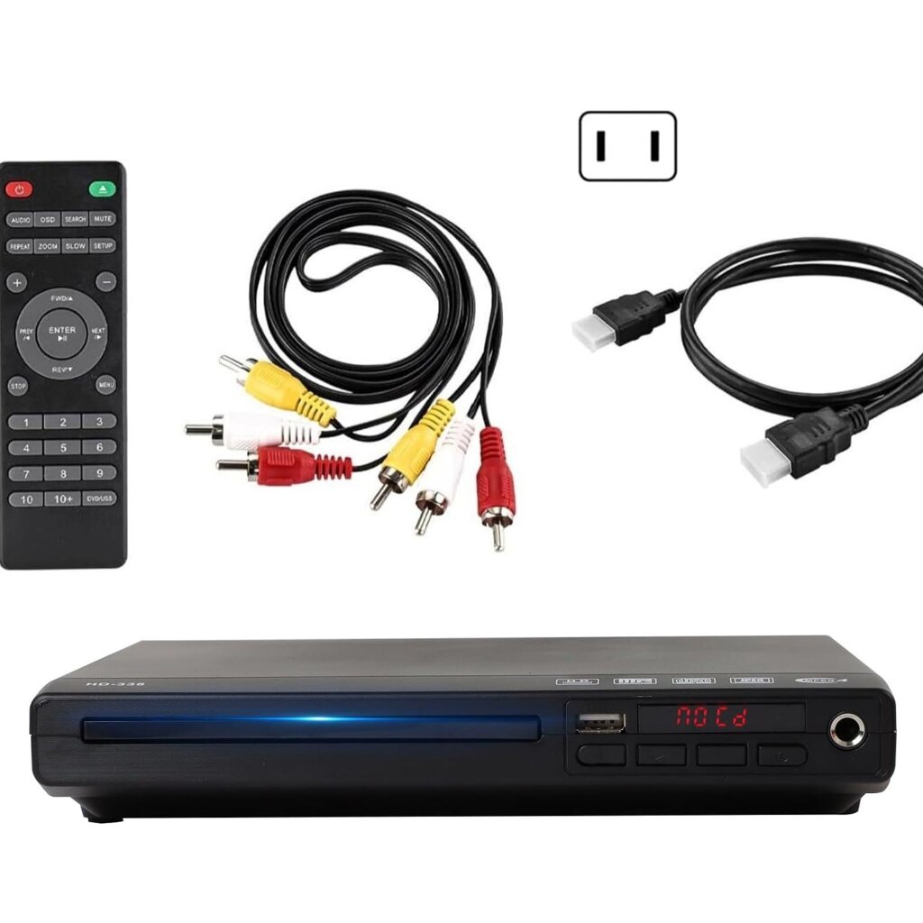 Портативный Проигрыватель дисков с Дистанционным Управлением Home Disc Player Box VCD Player