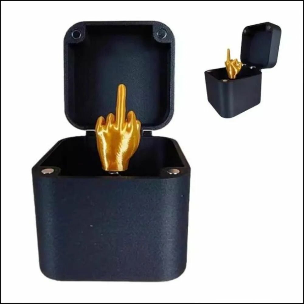 Middle Finger Surprise Gift Box, Веселые подарки, Забавные и полные сюрпризов. Новогодние боксы