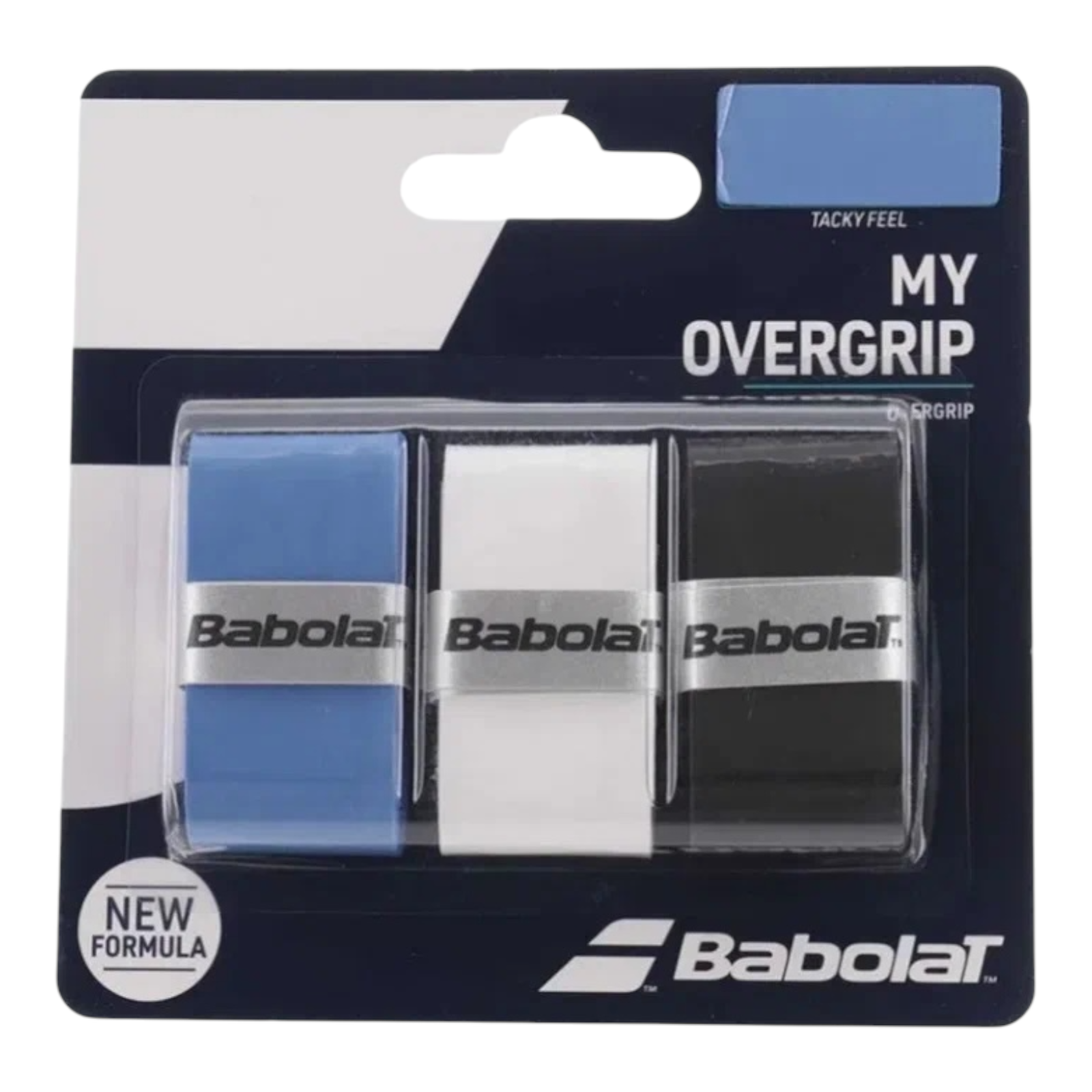 Намотка овергрип Babolat My Overgrip х 3 Синий Белый Черный