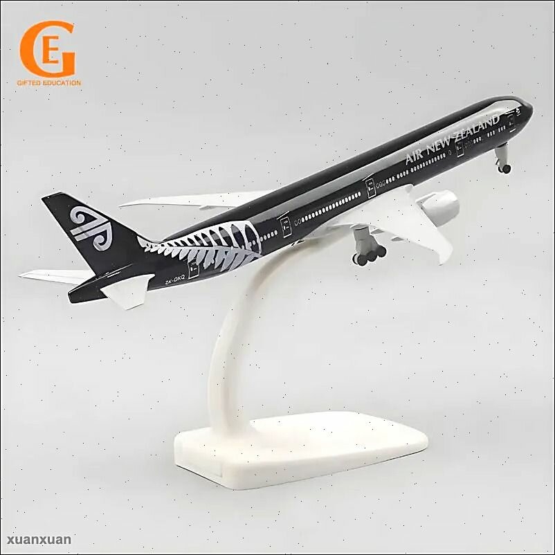 Металлическая Модель Самолета Боинг 777, Авиакомпания Air New Zealand, 20CM С Колесами