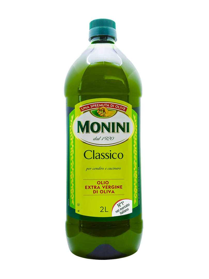 Оливковое масло Monini Classico Extra Virgin нерафинированное, 2 л