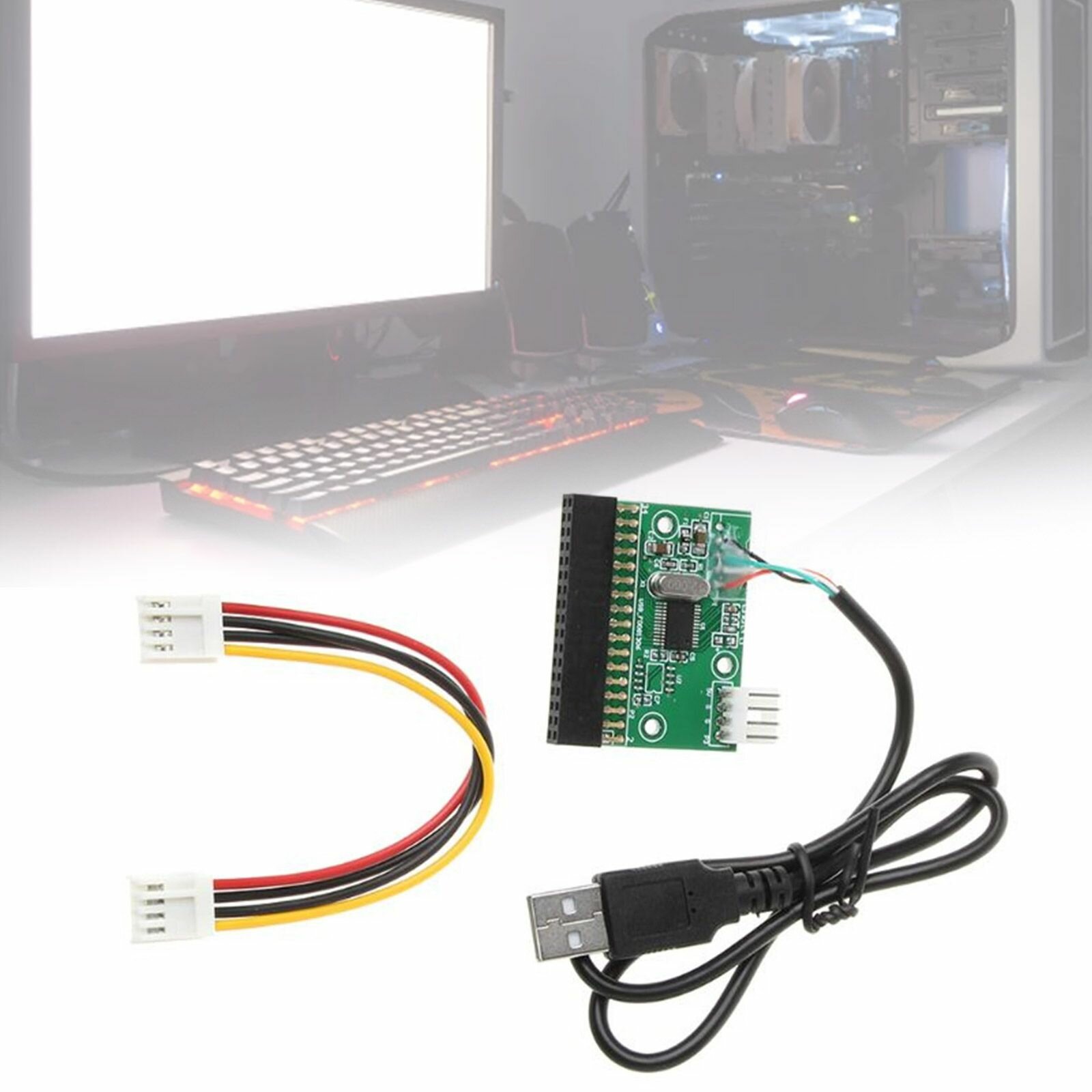 USB-кабель адаптер 34P предназначен для подключения микрофона к компьютеру