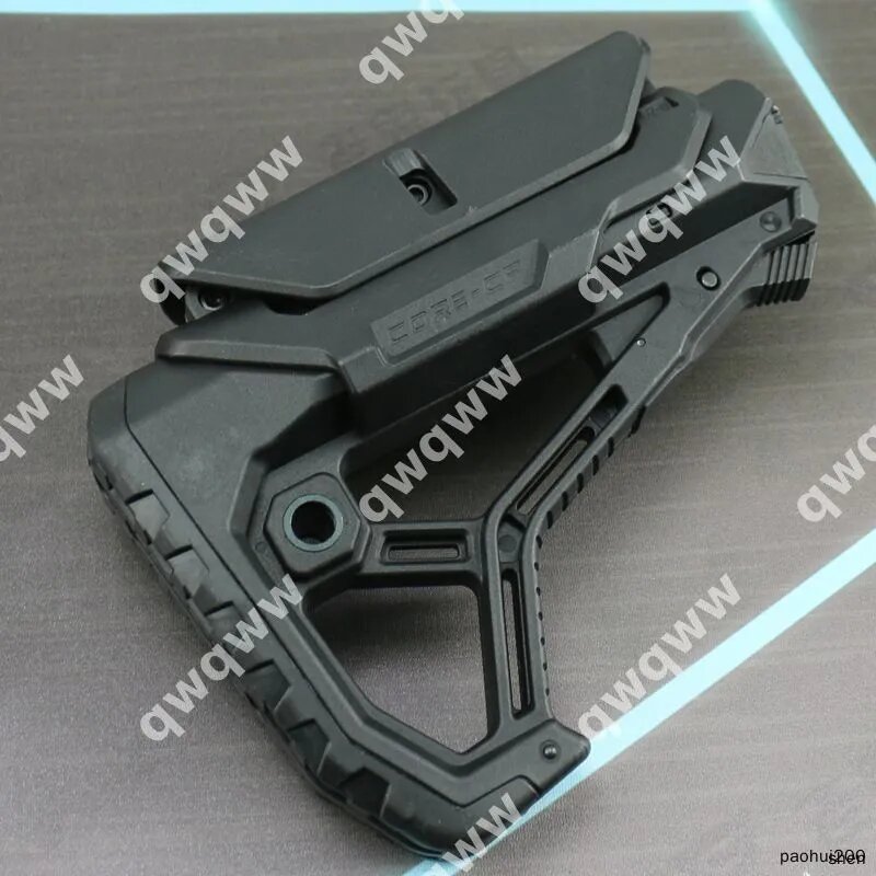 Wargame Телескопический приклад с подщечником тактический, без трубки, АК, Сайга, Вепрь, СКС, AR15