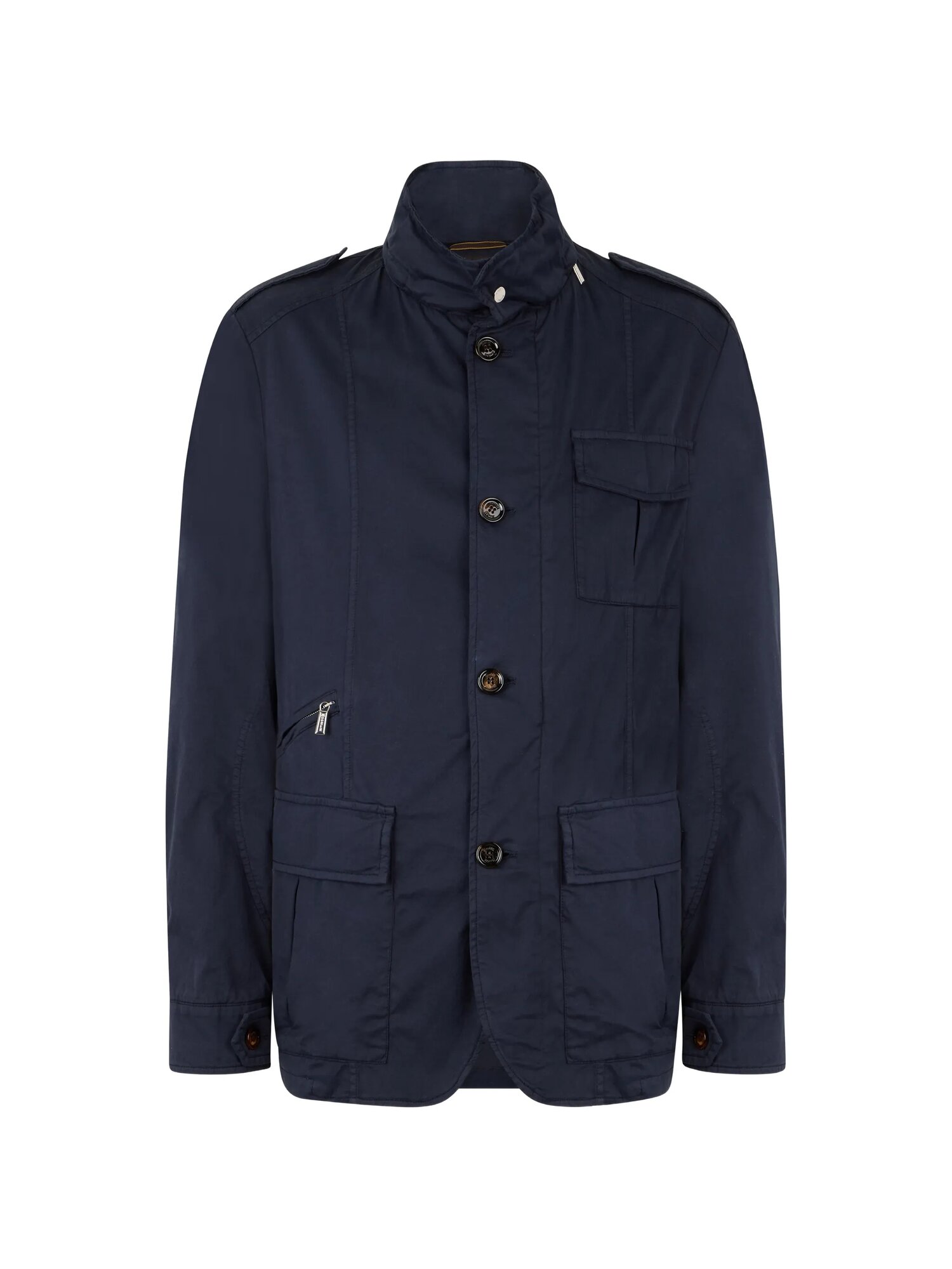 Куртка High-neck pocket jacket