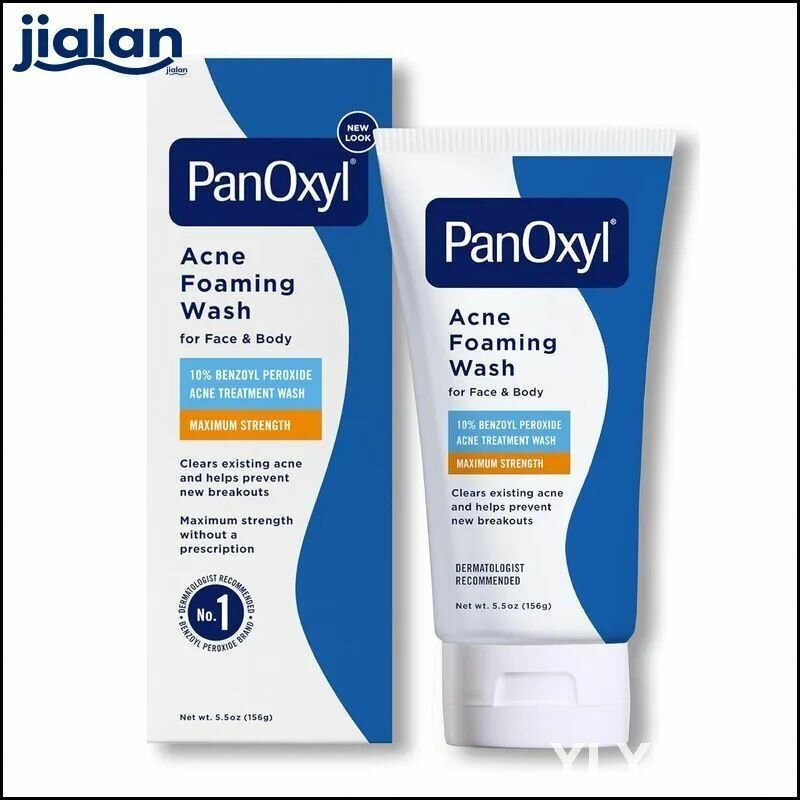 Гель-Пенка для Умывания Лица от Прыщей, Бензоил Пероксид 10%.