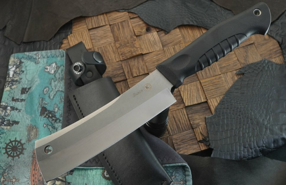 Мощный нож Кизляр Бизон, сталь AUS-8