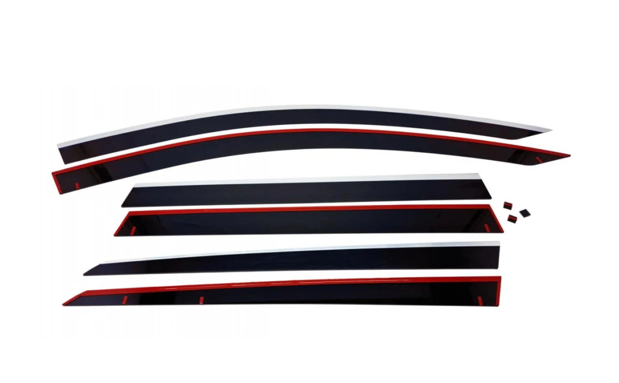 Дефлекторы 2D для SOLLERS ARGO 2022- (I), 2шт