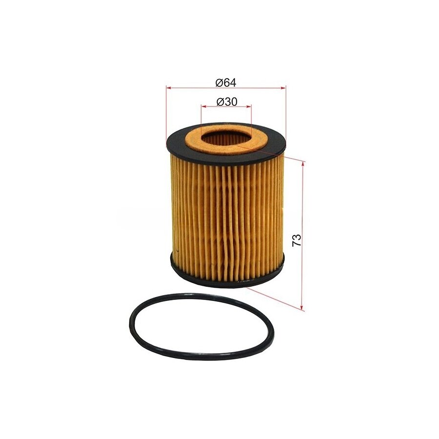 Фильтр масляный (картридж) MAZDA CX-7 06- 3 AXELA BK 2.3 6 ATENZA GG## GY##, SAT ST-L321-14-302