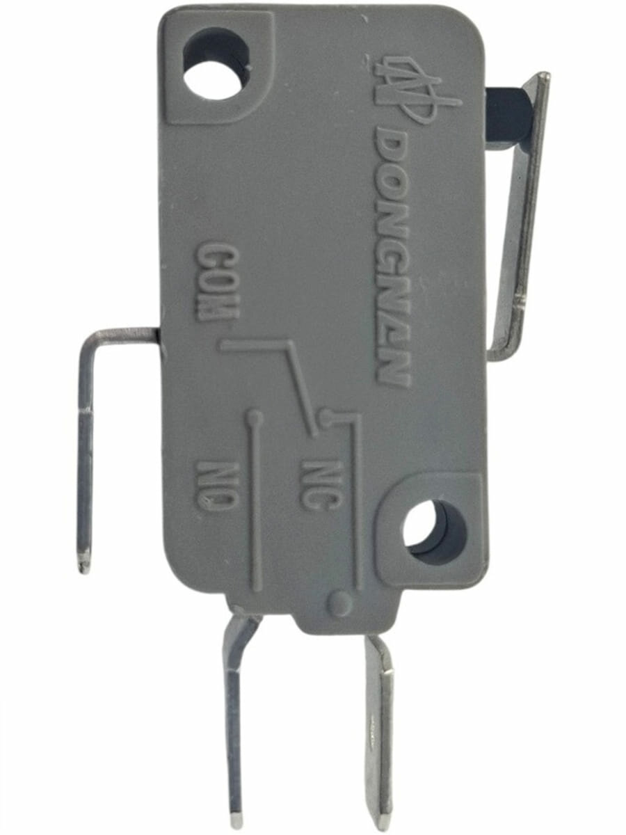 Микропереключатель Dongnan KW3A-16Z1-A200 3-х контактный 16(4)A 250V с рычагом 14мм