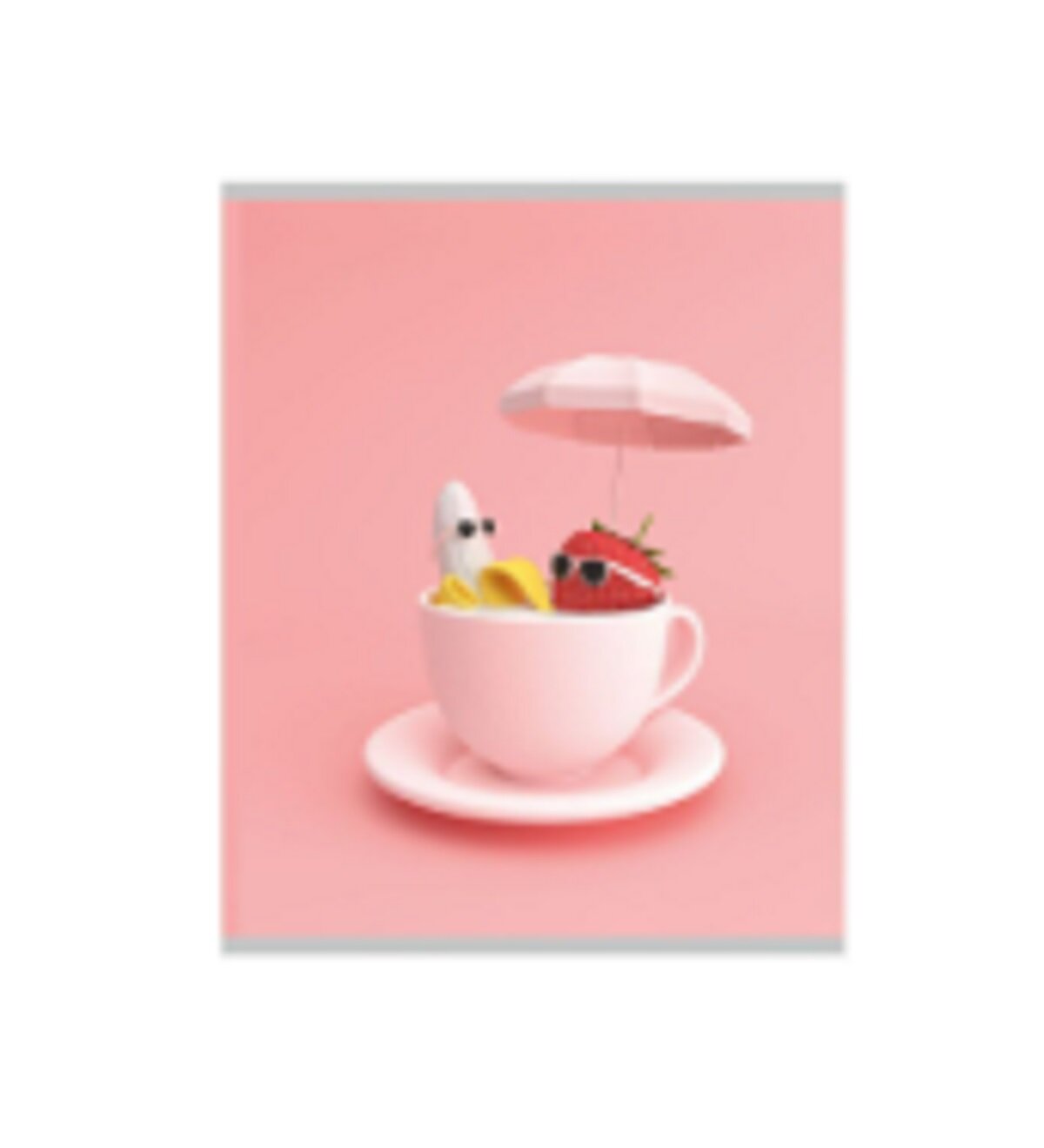 Тетрадь 48 л. А5 клетка, на скрепке, офсет Academy Style В очках мелованный картон, soft touch, конгрев 1 шт