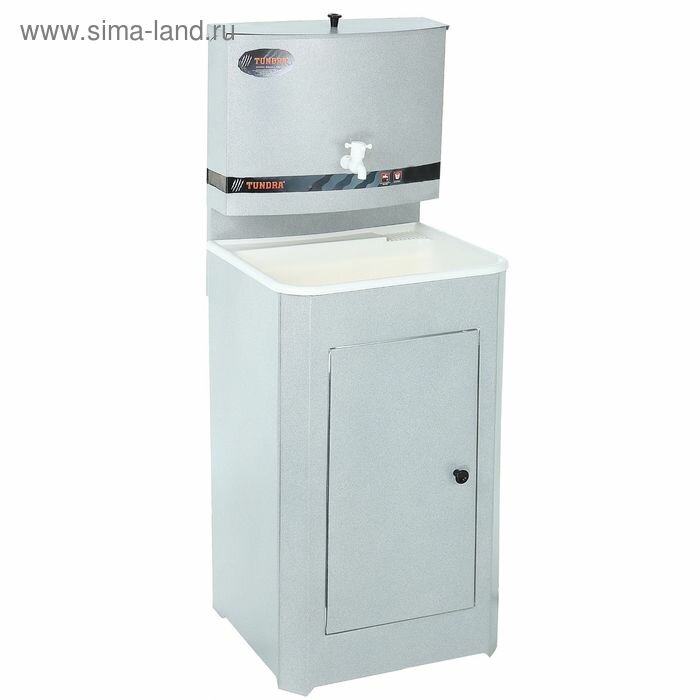 Умывальник TUNDRA, без ЭВН, пластиковая мойка, 17 л, аквамикс
