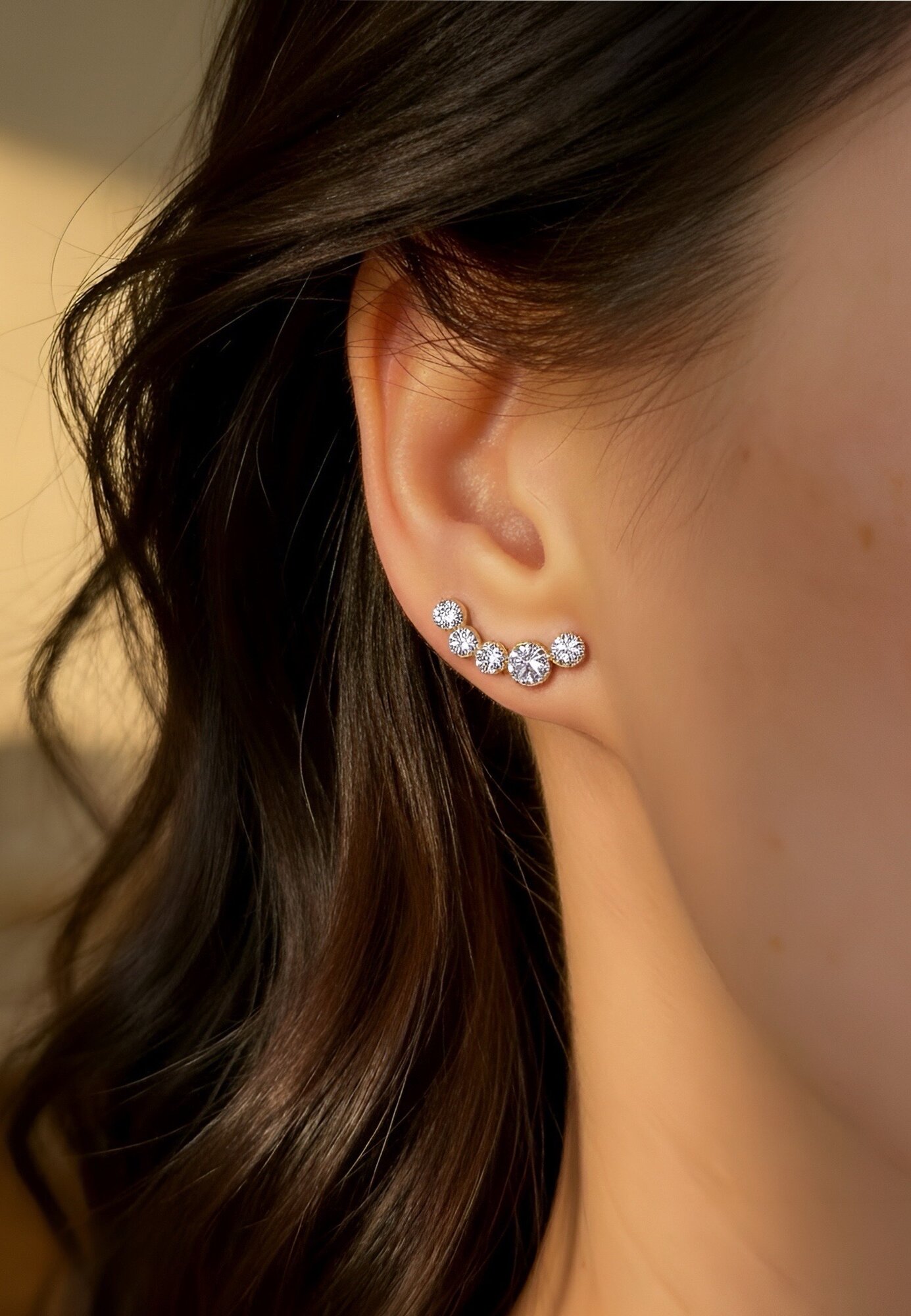 Серьги каффы