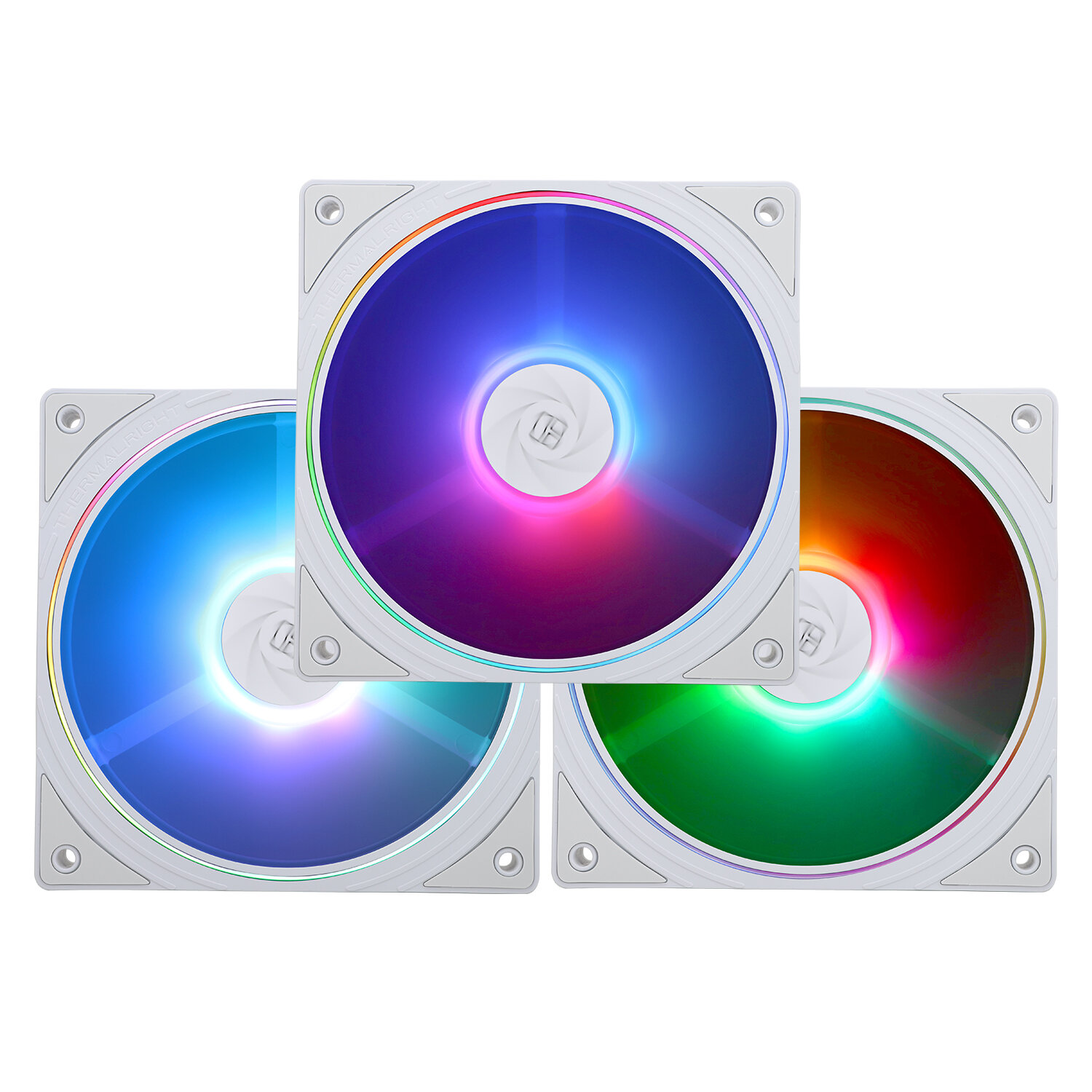 Комплект вентиляторов 3шт. Thermalright TL-S12W-S (Pack of 3) ARGB 120mm PWM
