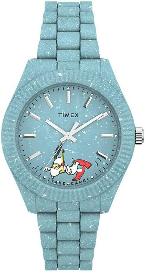 Наручные часы TIMEX, голубой — фото 1