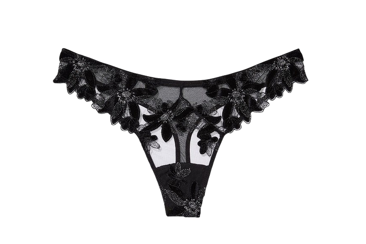 Женские трусы-стринги Victoria's Secret 9937750, черный, S EU