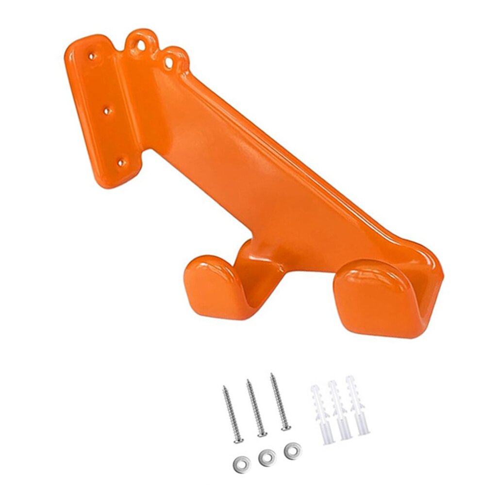 Настенный держатель бензопилы Опорный кронштейн для хранения Подходит для различных моделей Инструмента Оптимизирует пространство в гаражах Мастерских