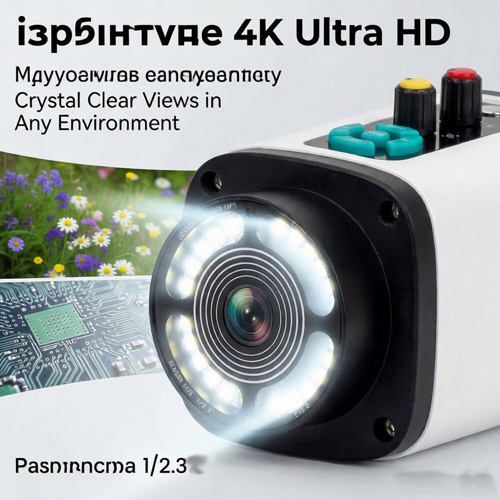 Все в одном 4K Ultra HD микроскоп с гибкой выдвижной опорой with Led Light