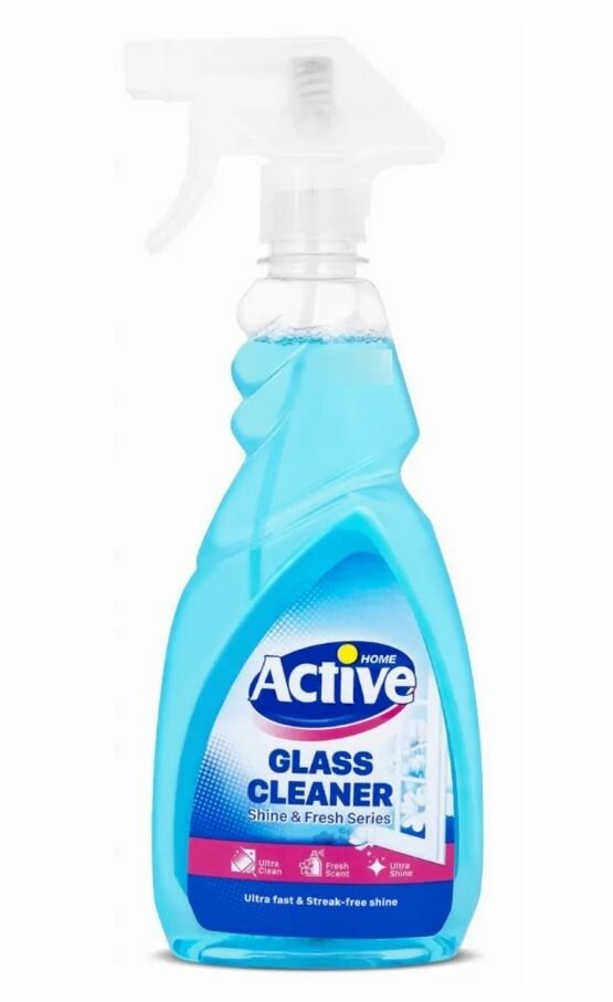 Средство для мытья стекол и зеркал без разводов "Альпийские горы", 500 мл