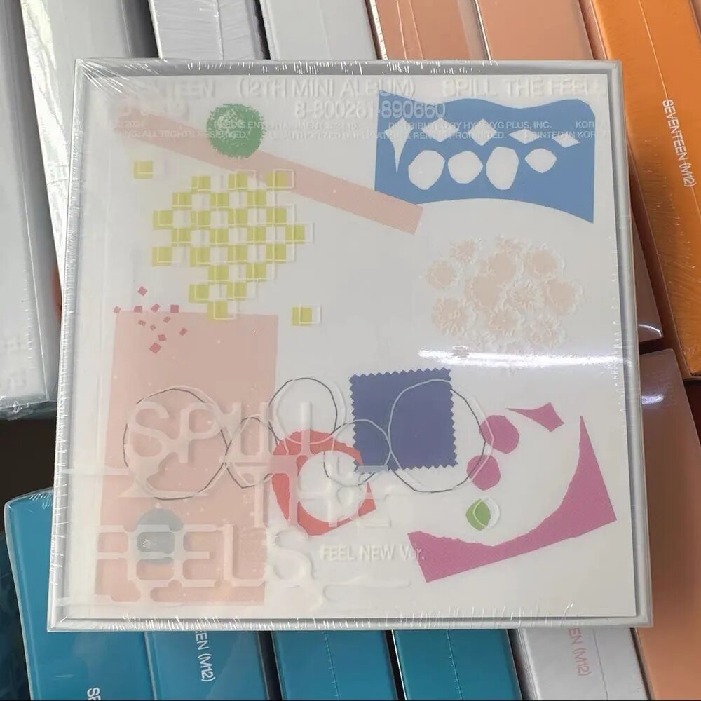 Альбомы SEVENTEEN - 12th Mini Album SPILL THE FEELS (Standard Ver.)