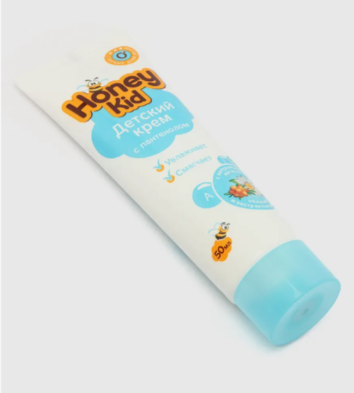 Детский крем с пантенолом Хани 50 мл натуральный