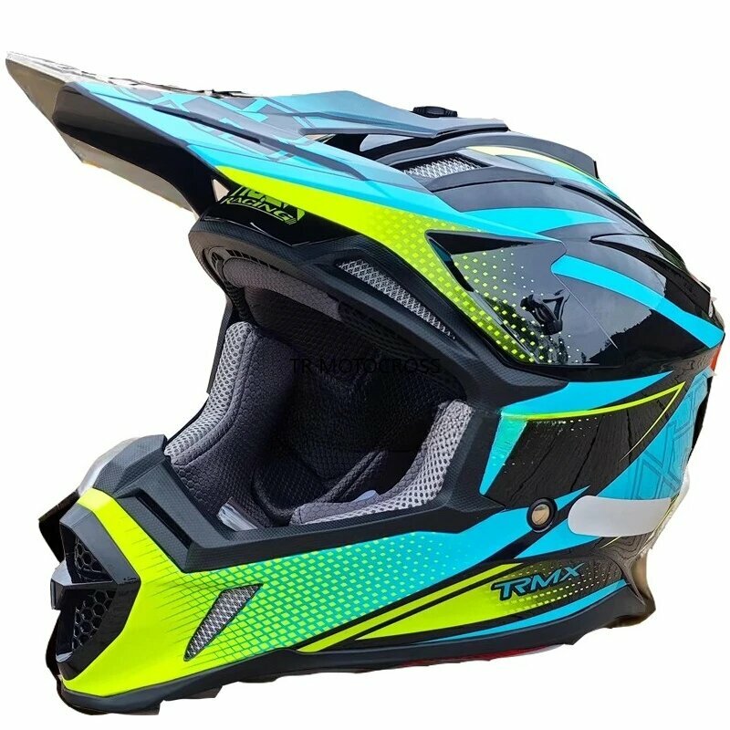 Мотошлемы TRTiger HongTu 2026 для мотокросса, ECE2206, для бездорожья, экипировка для L, A Gloss