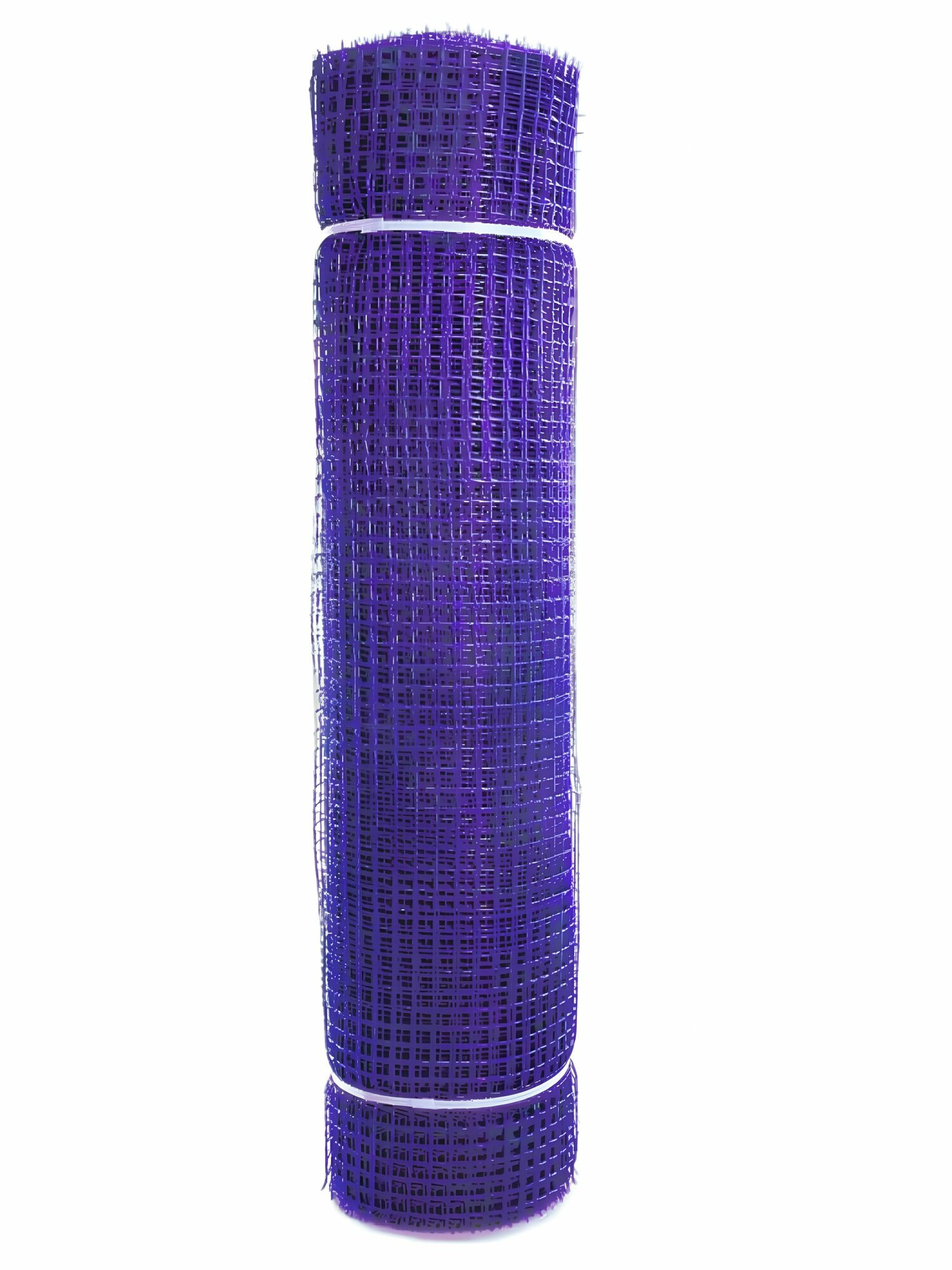 Сетка садовая пластмасса, ячейка 15 х 15 мм, квадратная, 100х2000 см, сиреневая, Зеленый Луг, Удачная