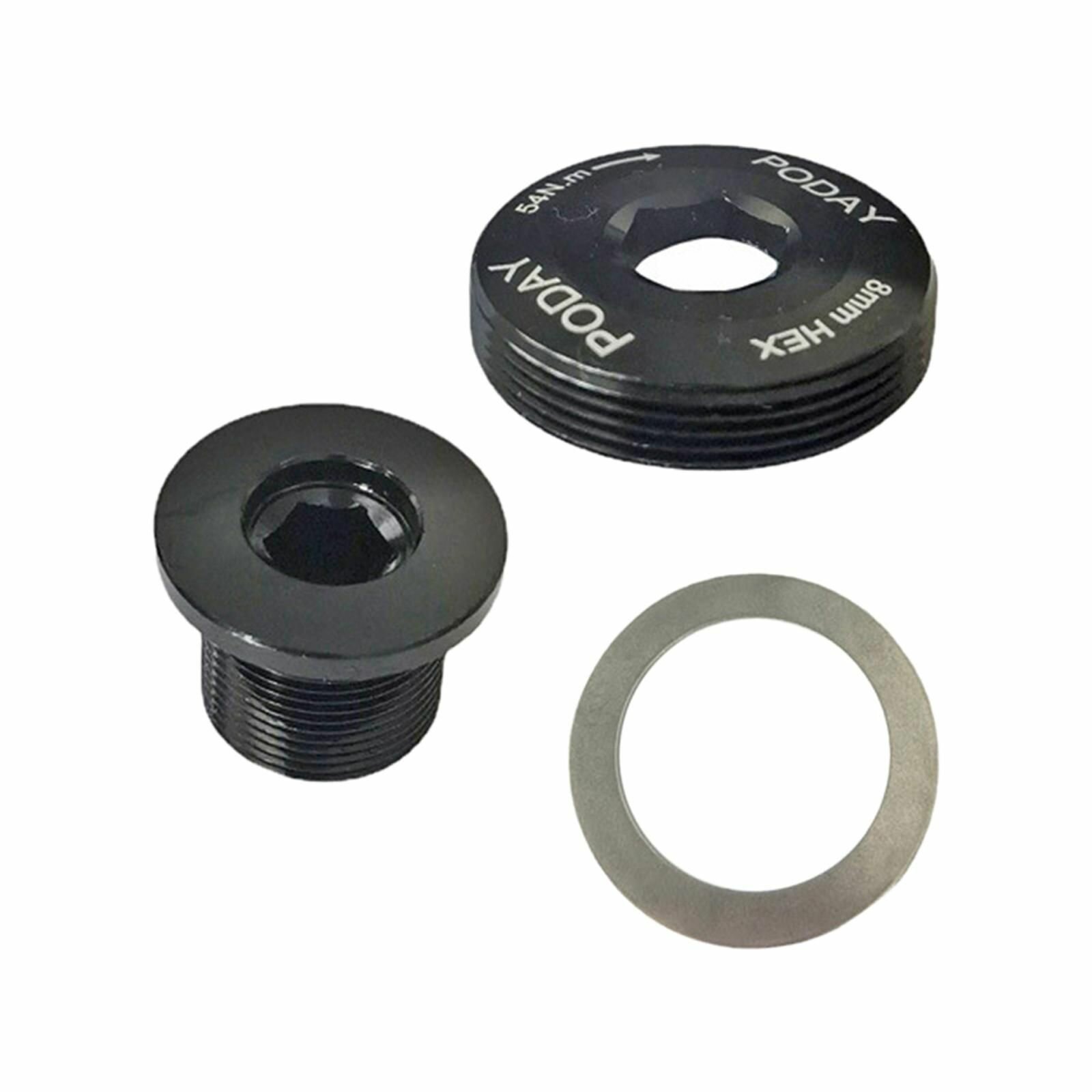 Болты для шатунов велосипеда, алюминиевый сплав, для DUB, M18, черный, 2 шт.