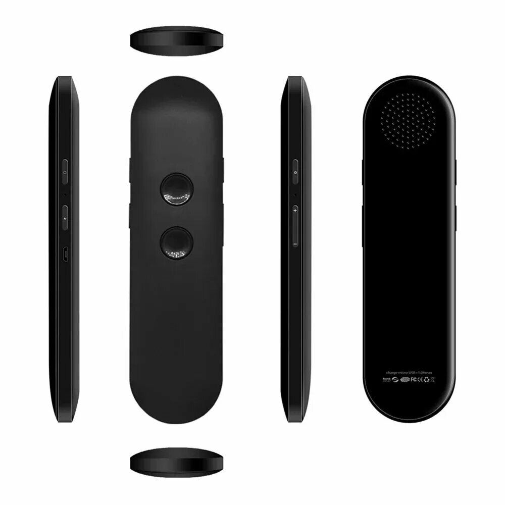 Mini T4 AI Translator Smart Pen Беспроводной 40-язычный Bluetooth-совместимый портативный двусторонний голосовой переводчик в режиме реально