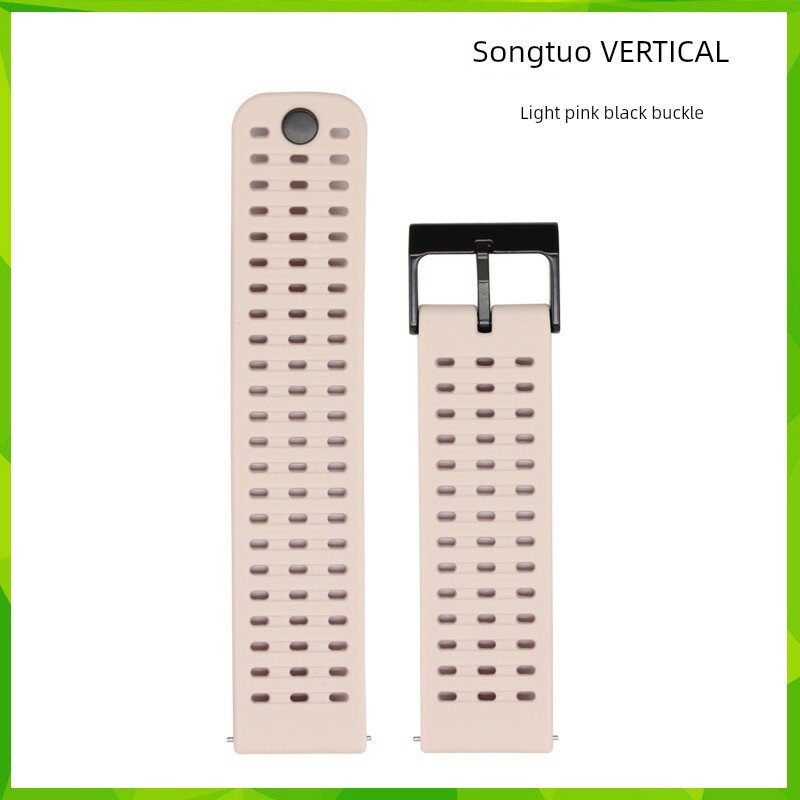 Часы SUUNTO Vertical Peak Pro с 22 мм розовым резиновым ремешком и черной застежкой