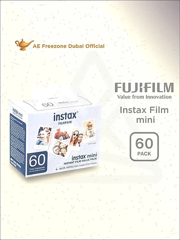Картридж Fujifilm Instax Film Mini 60 Pack для моментальной фотографии