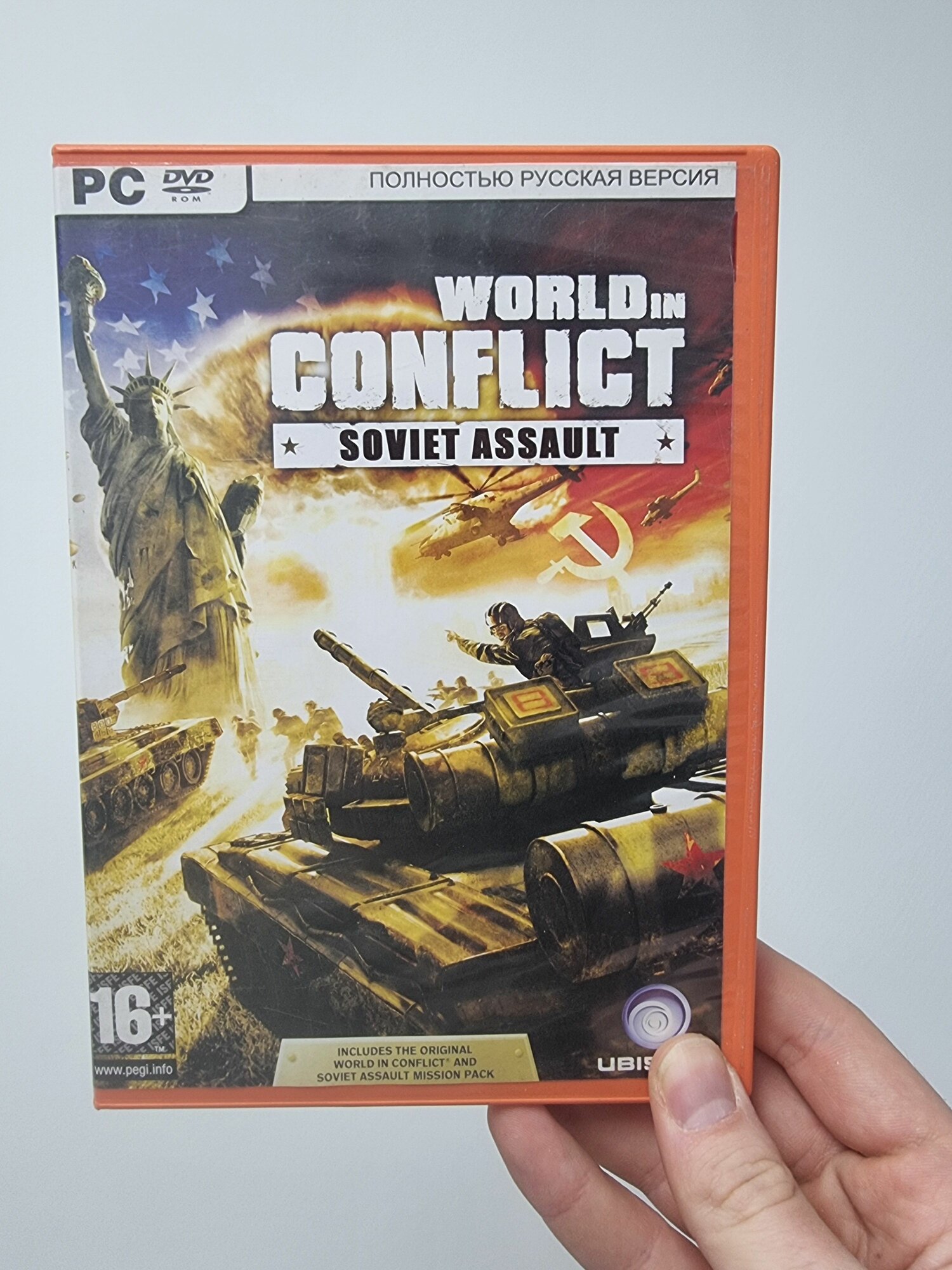 World in Conflict: Soviet Assault игра для PC на DVD-диске