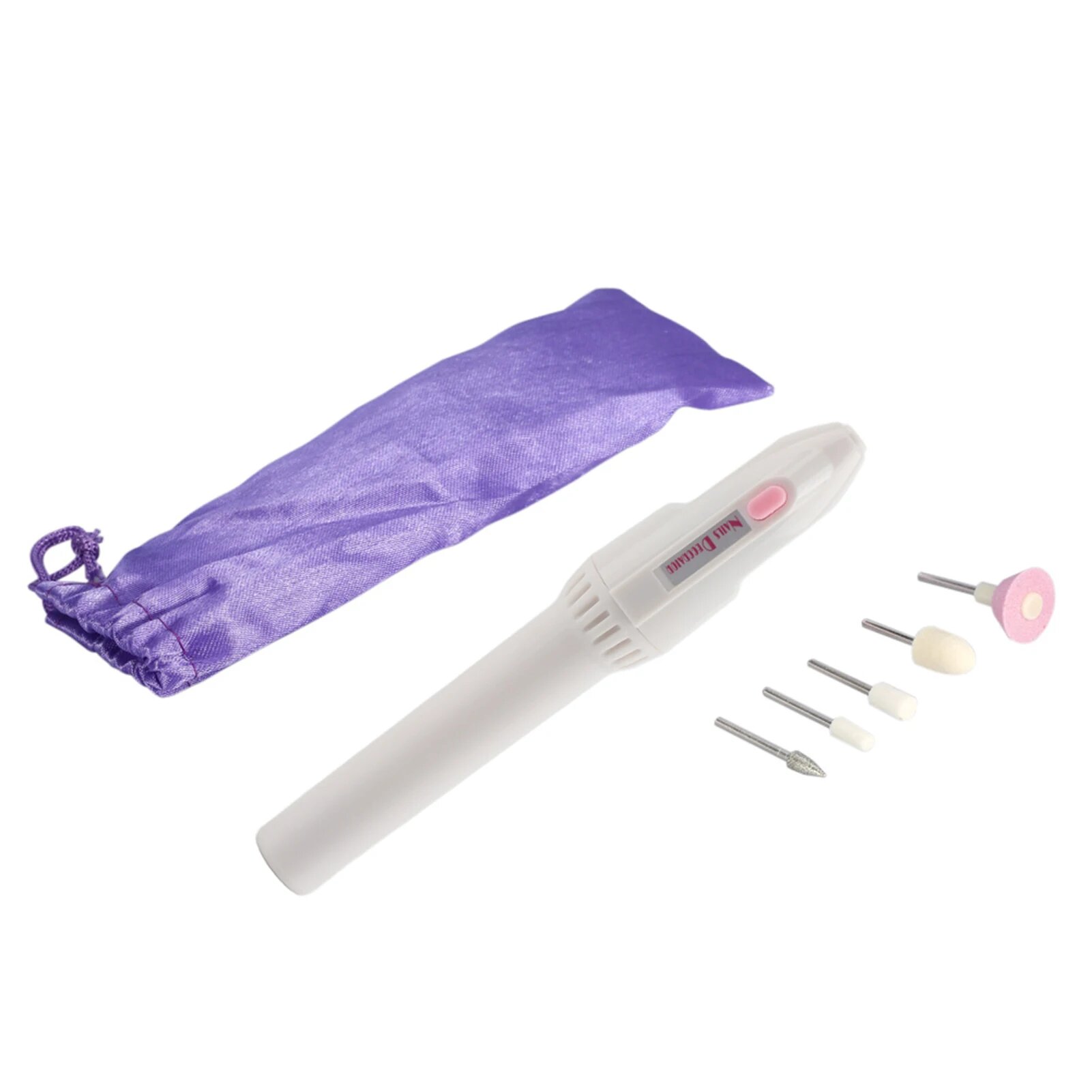 Электрический маникюрный педикюрный набор сверл для ногтей 5в1, профессиональная электрическая пилочка для ногтей, шлифовальная машина для ухода за личным маникюром и педикюром