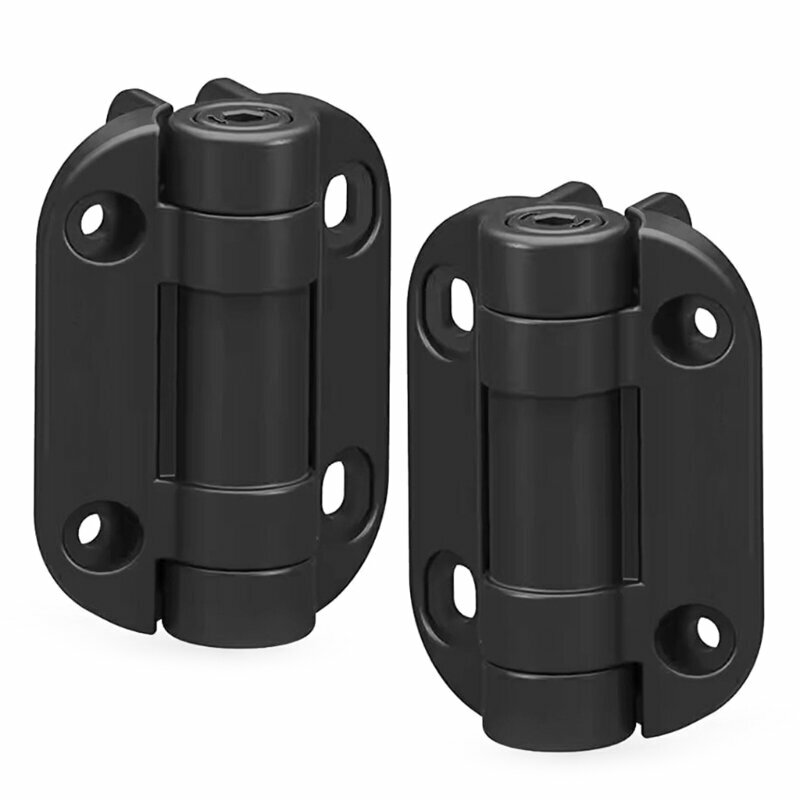 2шт Нейлоновые Дверные Петли с Регулируемым Натяжением Сверхмощные Демпфирующие Петли Фурнитура Для Мебельных ворот Проста в установке