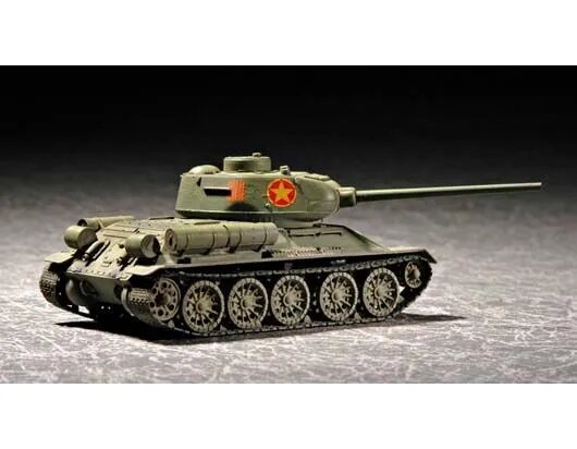 Trumpeter 07207 1:72 Советский Т-34/85 образца 1944 года сборная модель танка