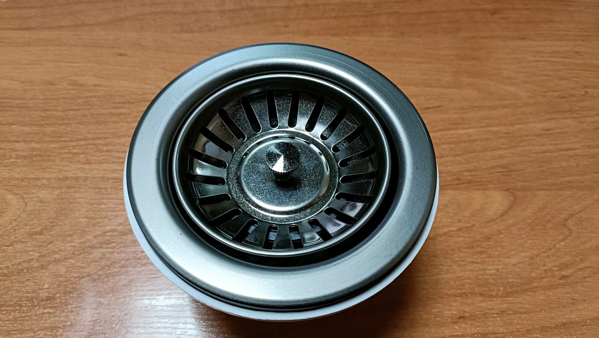 Выпуск для сифона Kaiser, KA-5112, встраиваемый, нержавеющая сталь чёрный матовый (воронёная сталь)